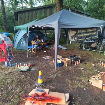 Heroshark at The National Airsoft Festival 2025